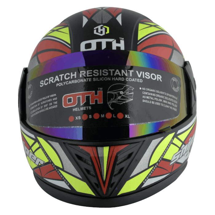 Sniper Decor Neon Red With Yellow - KCN INDUSTRIES